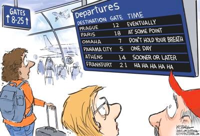 Cartoon: Flight Delays