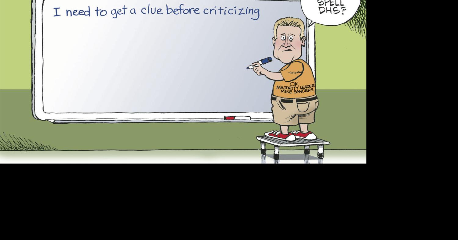 Bruce Plante Cartoon: DHS lesson