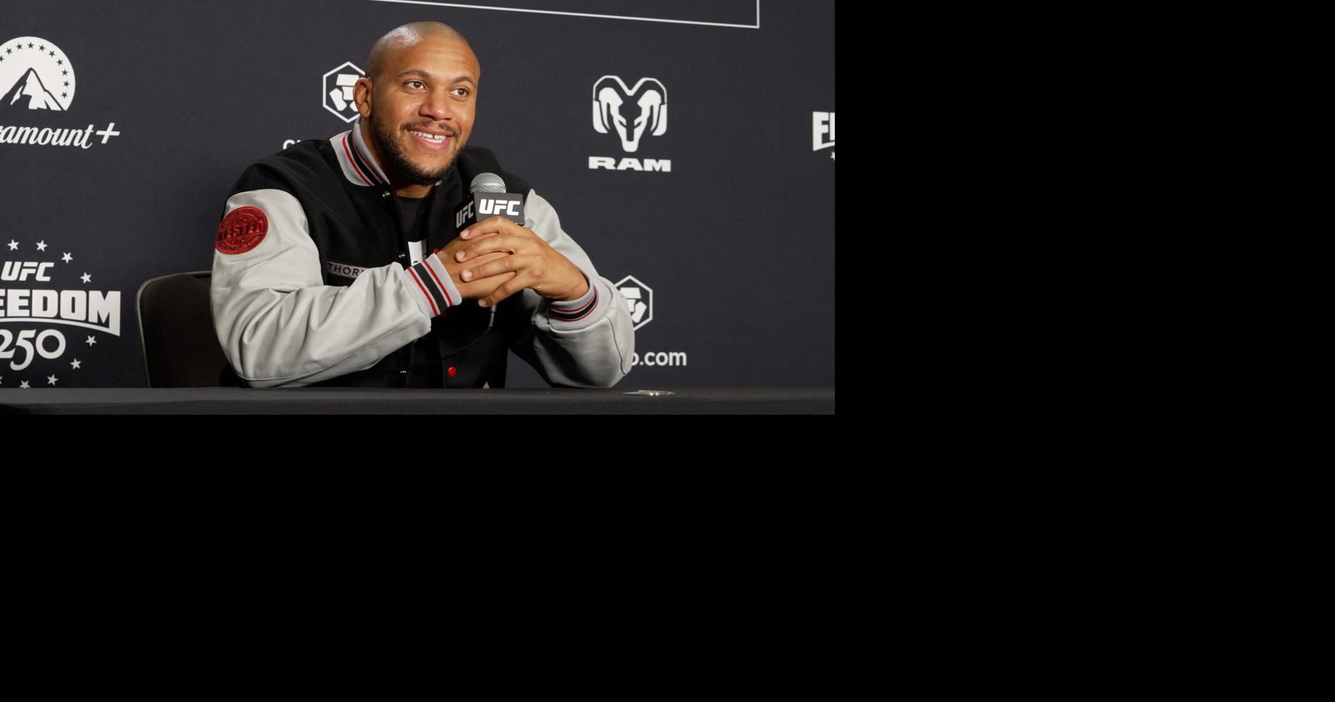UFC Freedom 250: Ciryl Gane media day interview