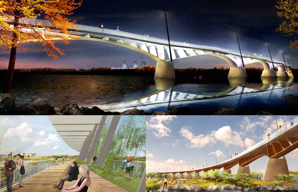 Pedestrian bridge cost estimate more than $23.2 million city has ...