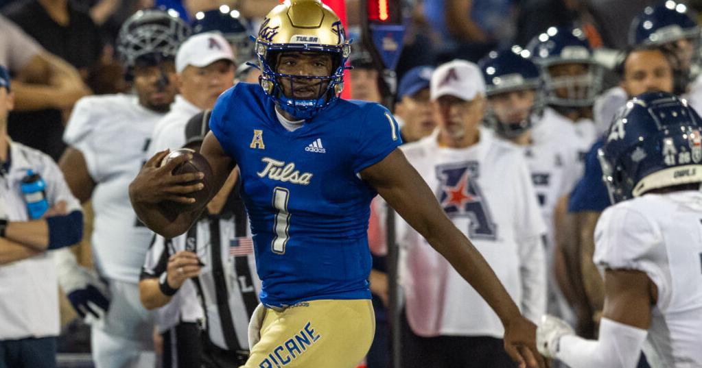 Former Tulsa starting QB Braylon Braxton enters transfer portal