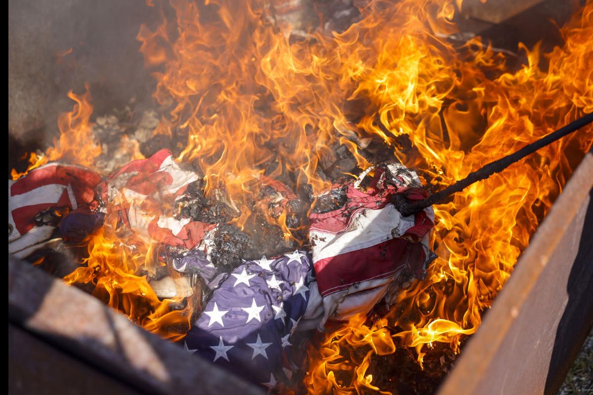 Don't disrespect flag by letting it fly in disrepair: Letter