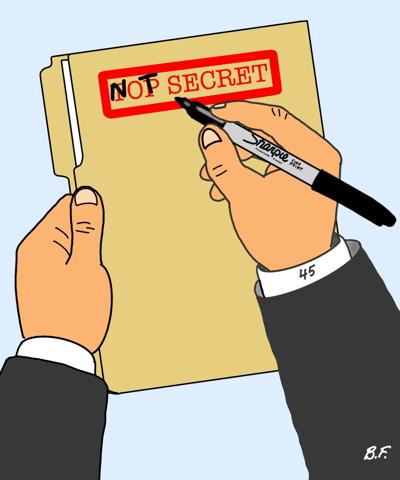 Cartoon: Not Secret