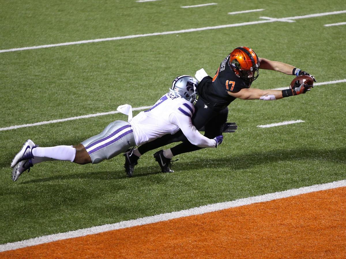OSU football: OSU receiver Dillon Stoner uses off week to get more ...