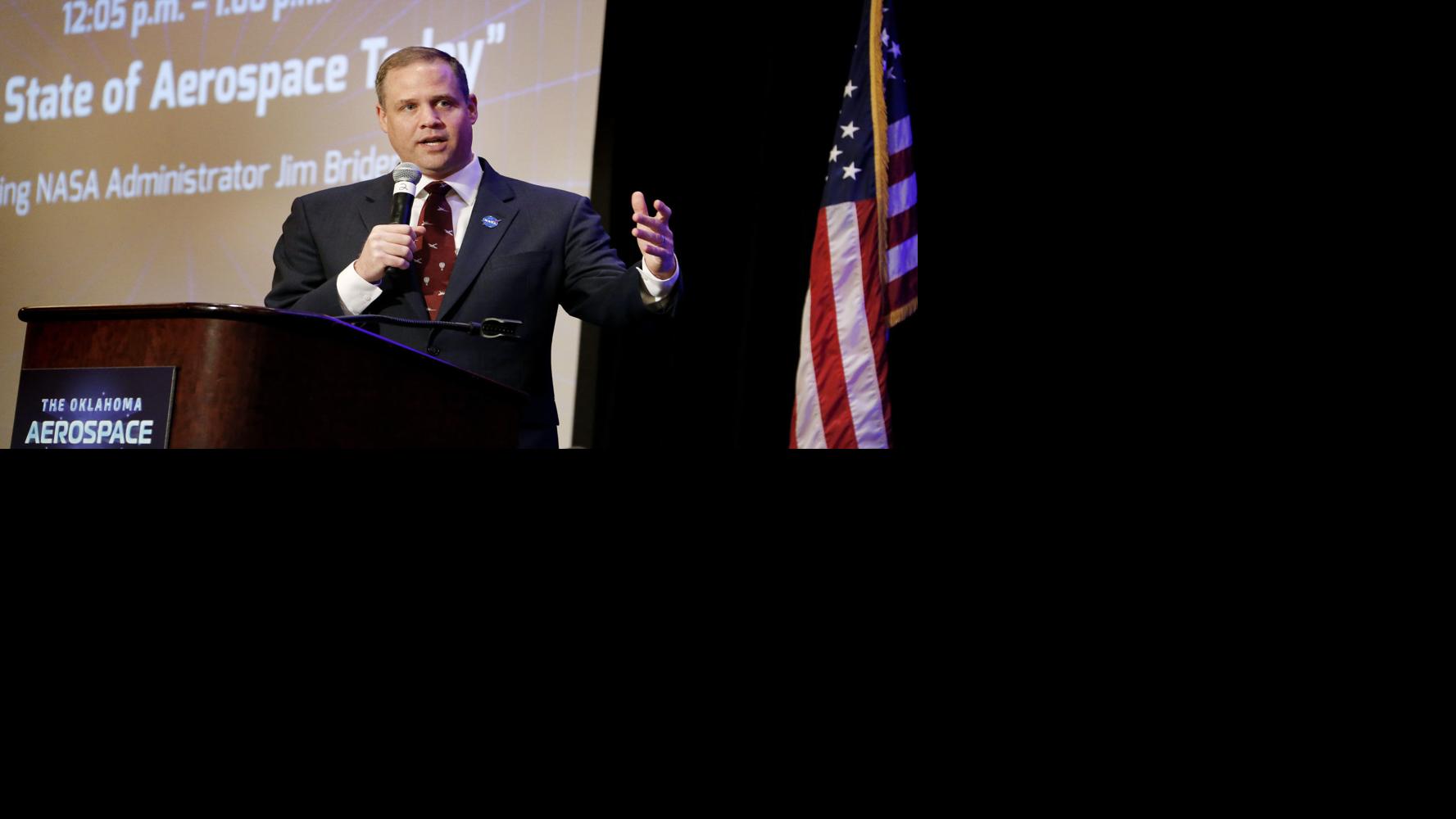 NASA Administrator Jim Bridenstine touts 'sustainable' return to the ...