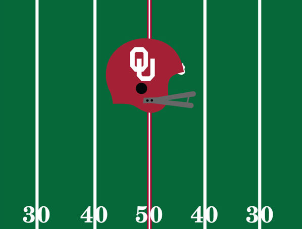 Gallery: College football field designs