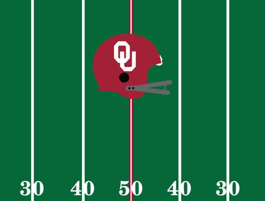 Gallery: College football field designs