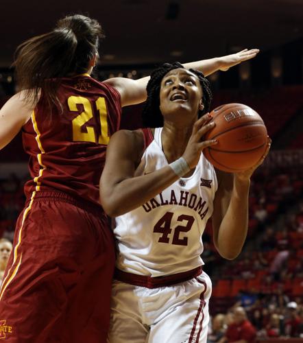 Kaylon Williams has 32 as No. 23 Oklahoma women roll Iowa State