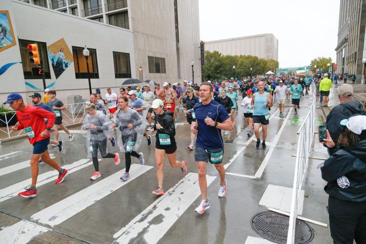 `Blues Brothers' extend streak in rainy Tulsa Run