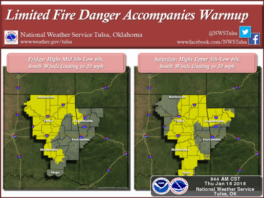 Tulsa's highest temperatures of 2015 forecast for this afternoon ...