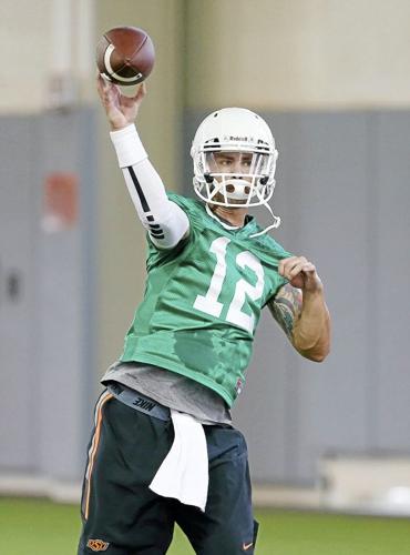 Osu Sports A Blurry Silent Look At The Last Time Quarterback Daxx Garman Played