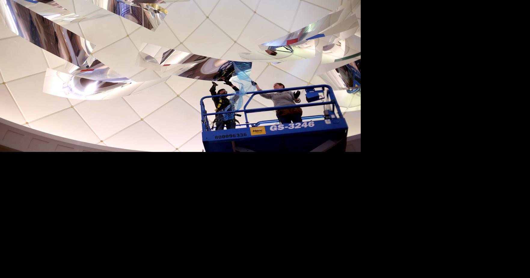 Time for reflection: Artist Sharon Louden's installation fills ...