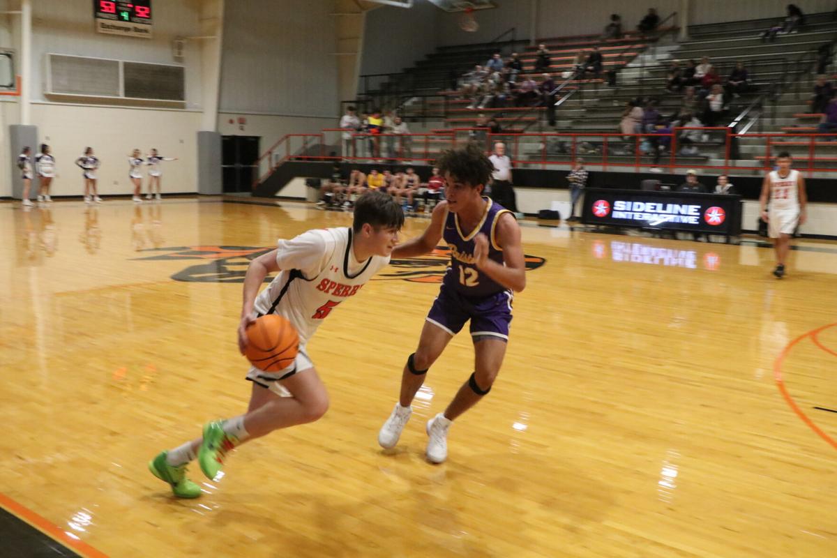 Sperry's Ethan Brown reaches basketball scoring milestone