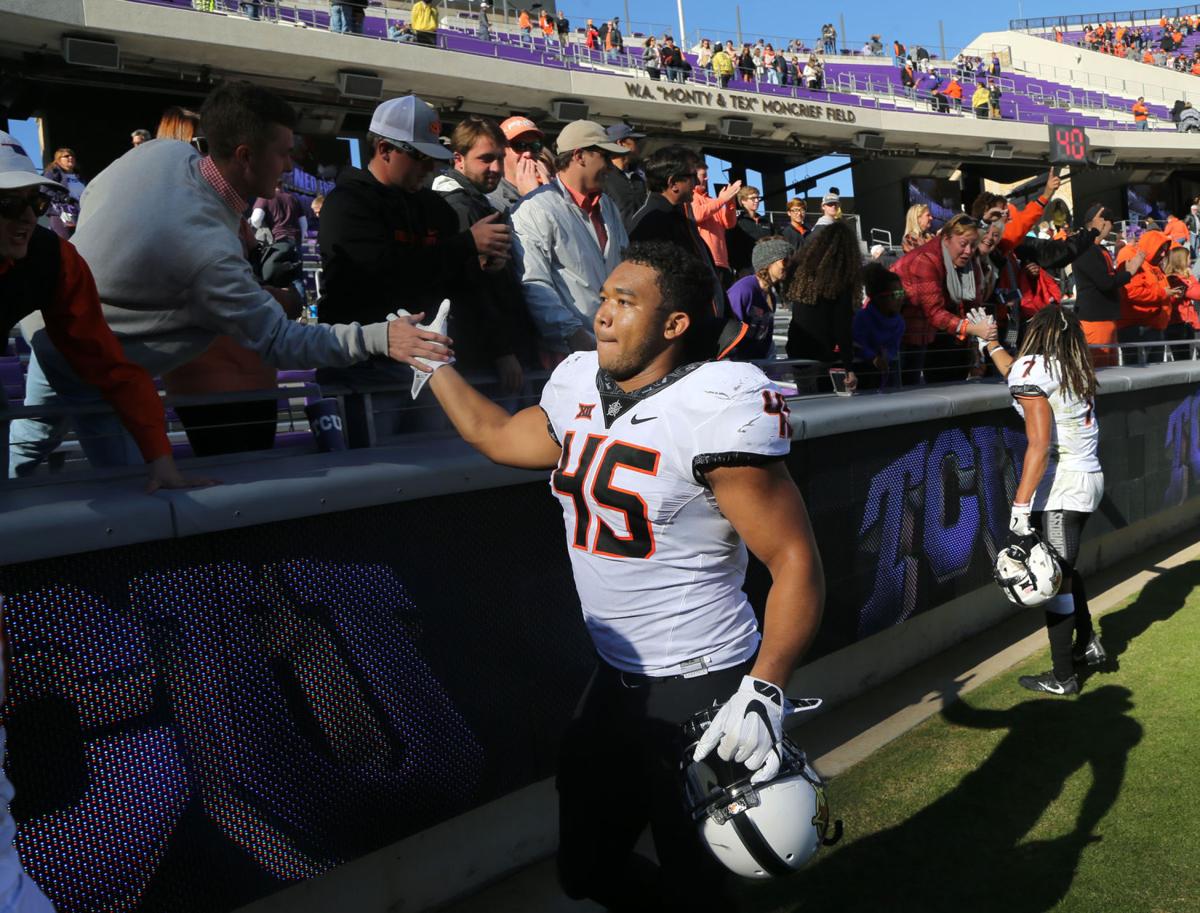 OSU linebacker Chad Whitener says late older brother still inspires him