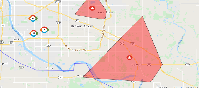 Update: Most power restored after large outage Saturday