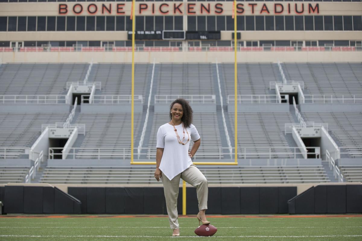 Meet Patsy Armstrong, the first woman in Oklahoma State’s football ...