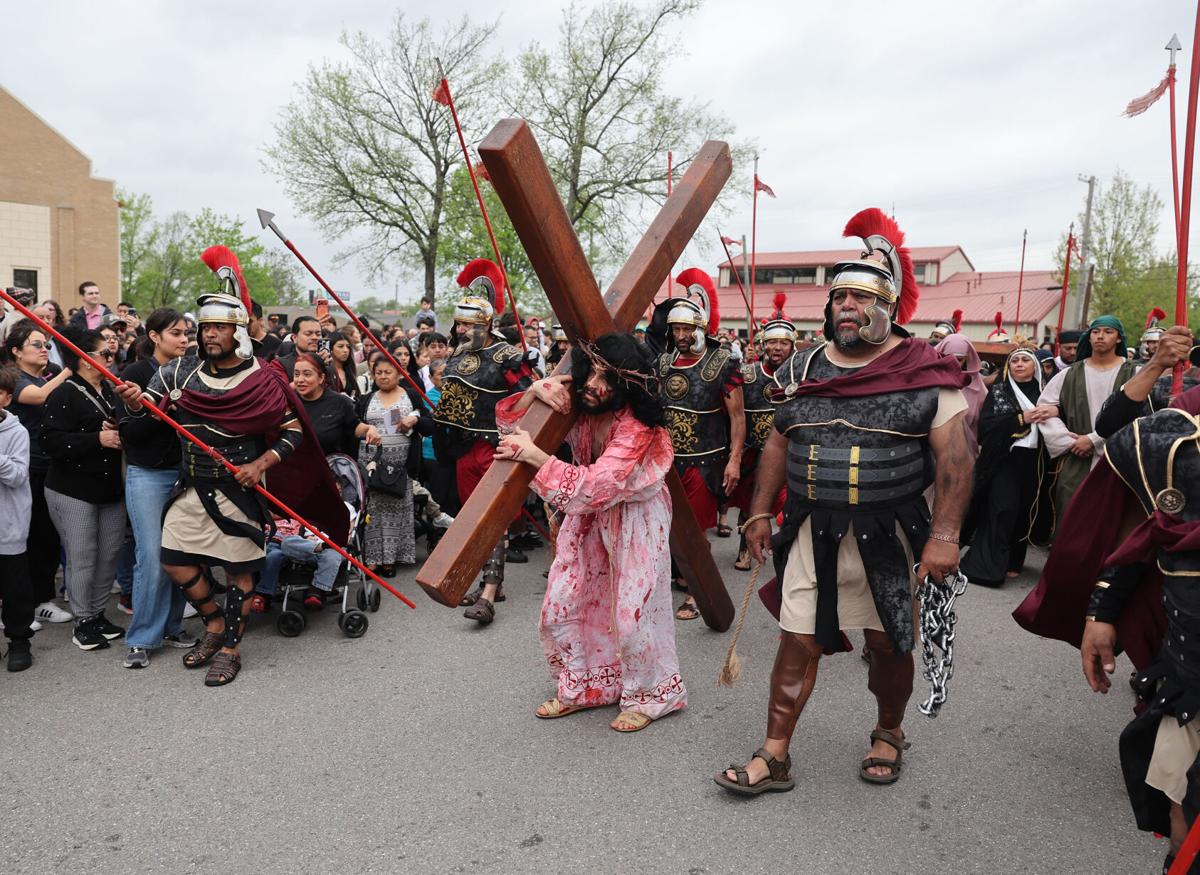Photos: Good Friday at Tulsa's St. Francis Xavier church