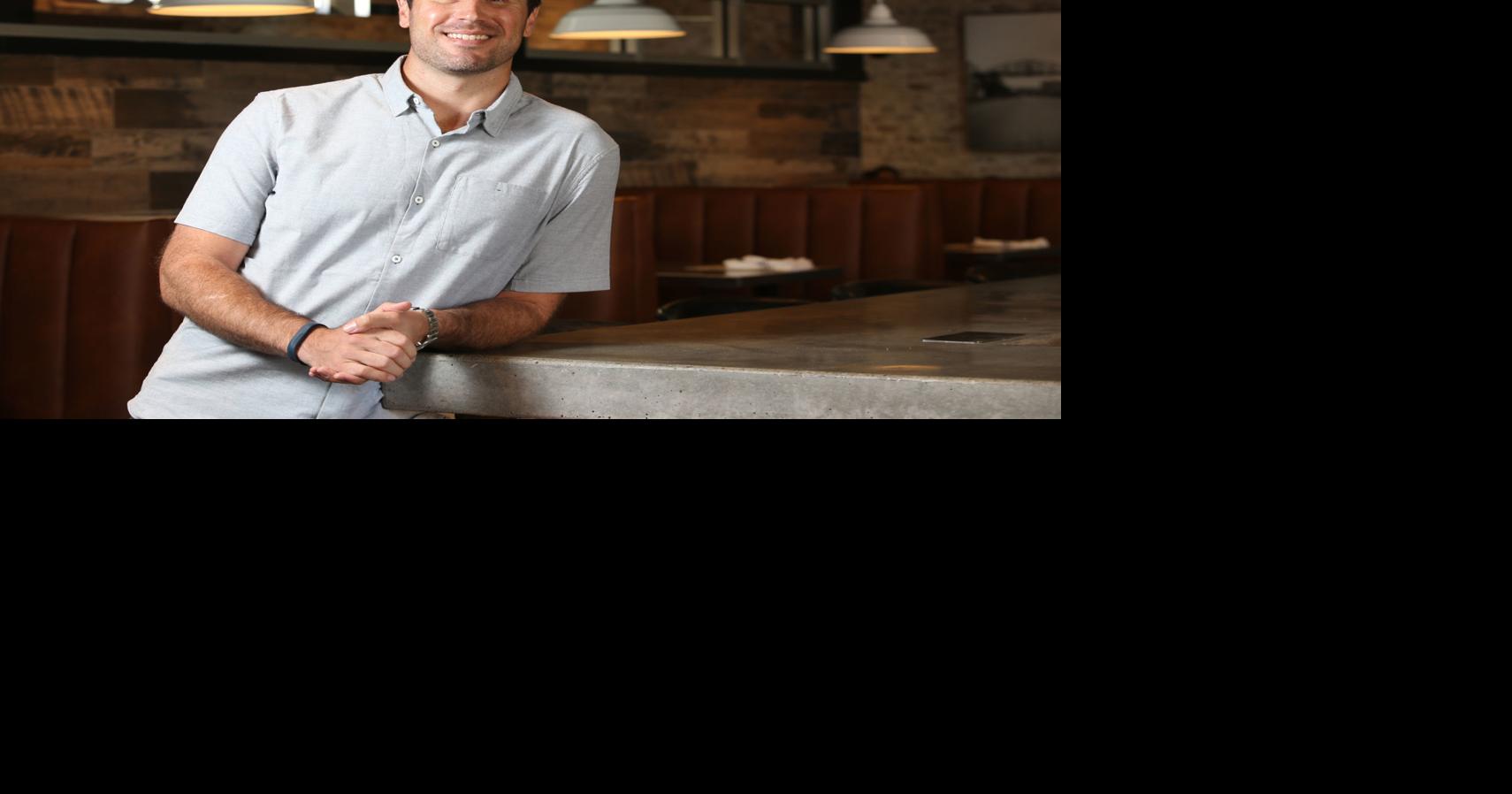 Football star Garrett Mills takes unusual journey to new restaurant career