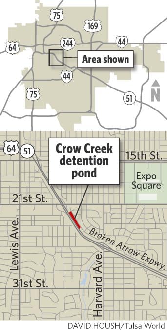 Crow Creek flood control project completed