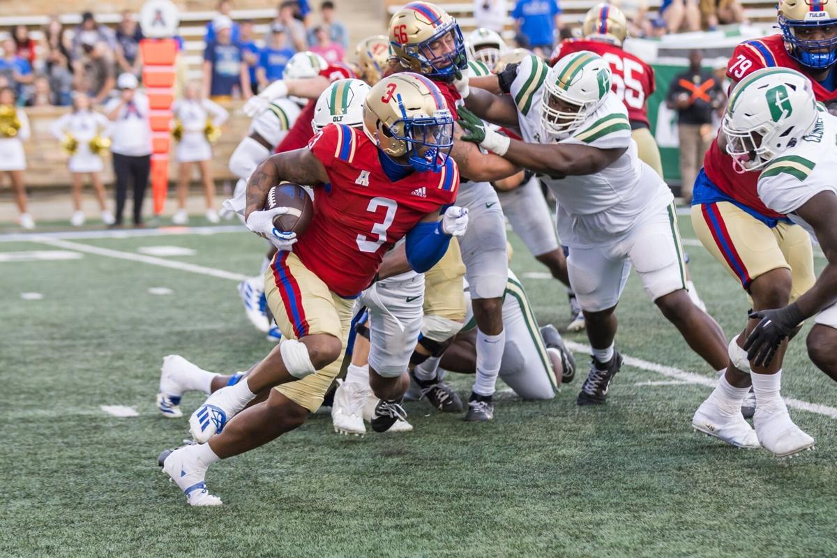 Tulsa senior Anthony Watkins leads deep backfield