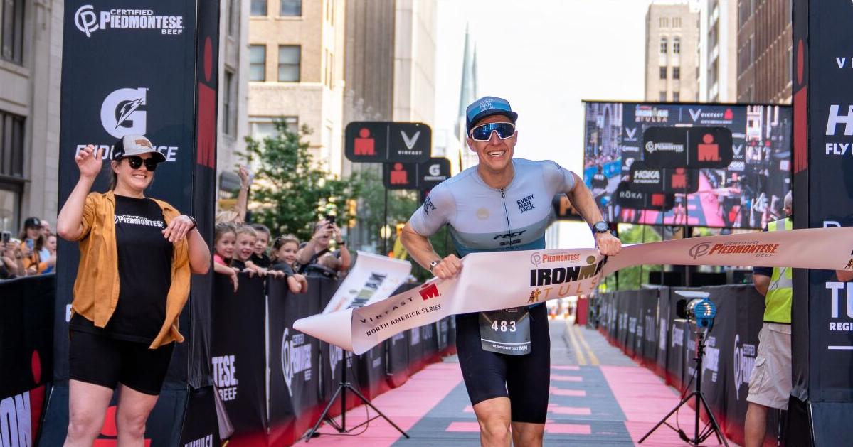 Speedy Texan takes 2023 Ironman Tulsa mantle; Tulsan is first woman to ...