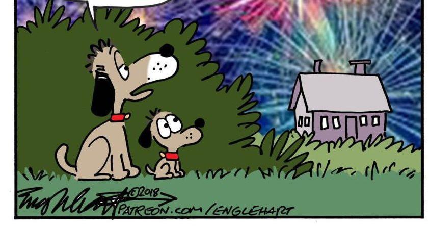 Syndicated cartoon gallery: Fourth of July cartoons from around the country