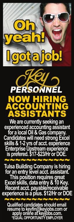 Hiring Accounting Assistants