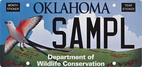 A look at Oklahoma's most popular specialty license plates in 2016