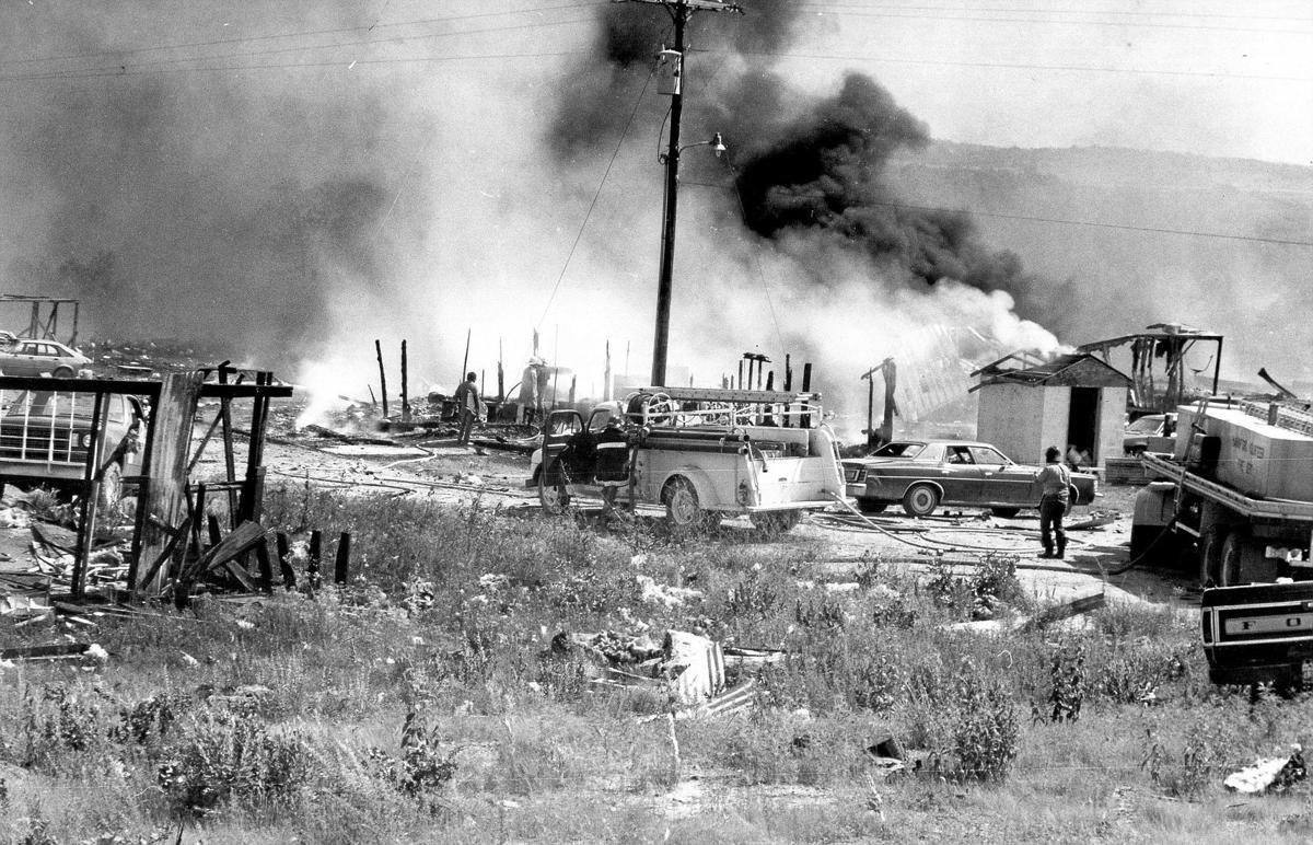 Oklahoma fireworks factory explodes in June 1985 | Photos