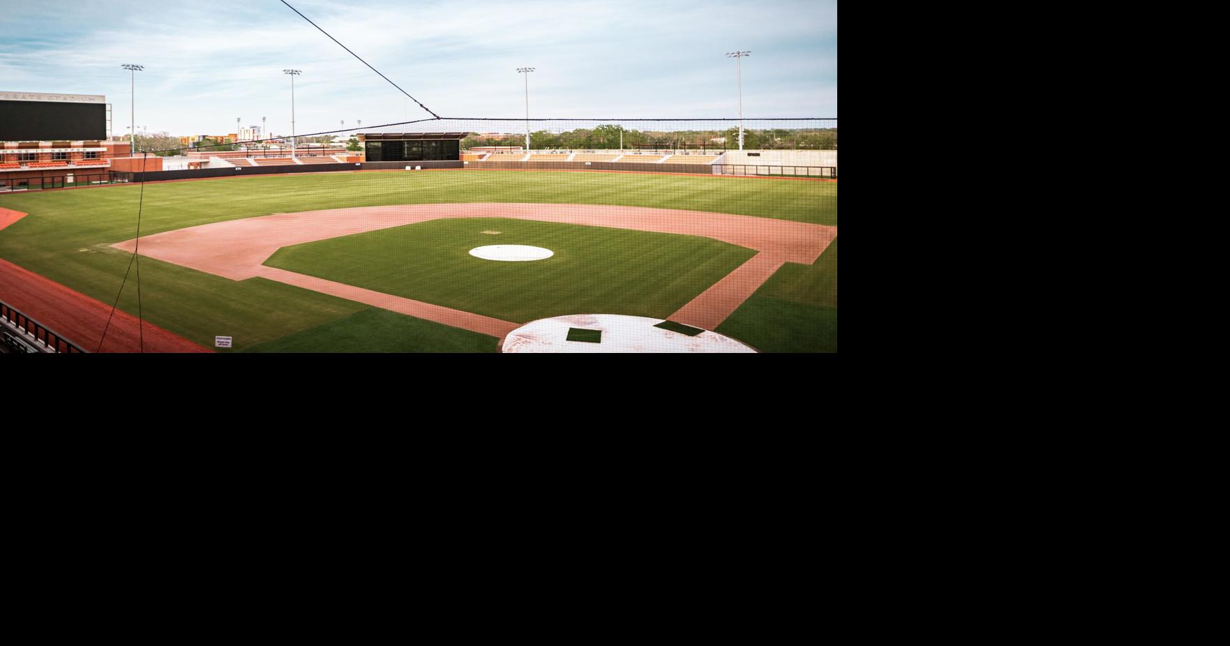 The first game in O'Brate Stadium is set for Feb. 23