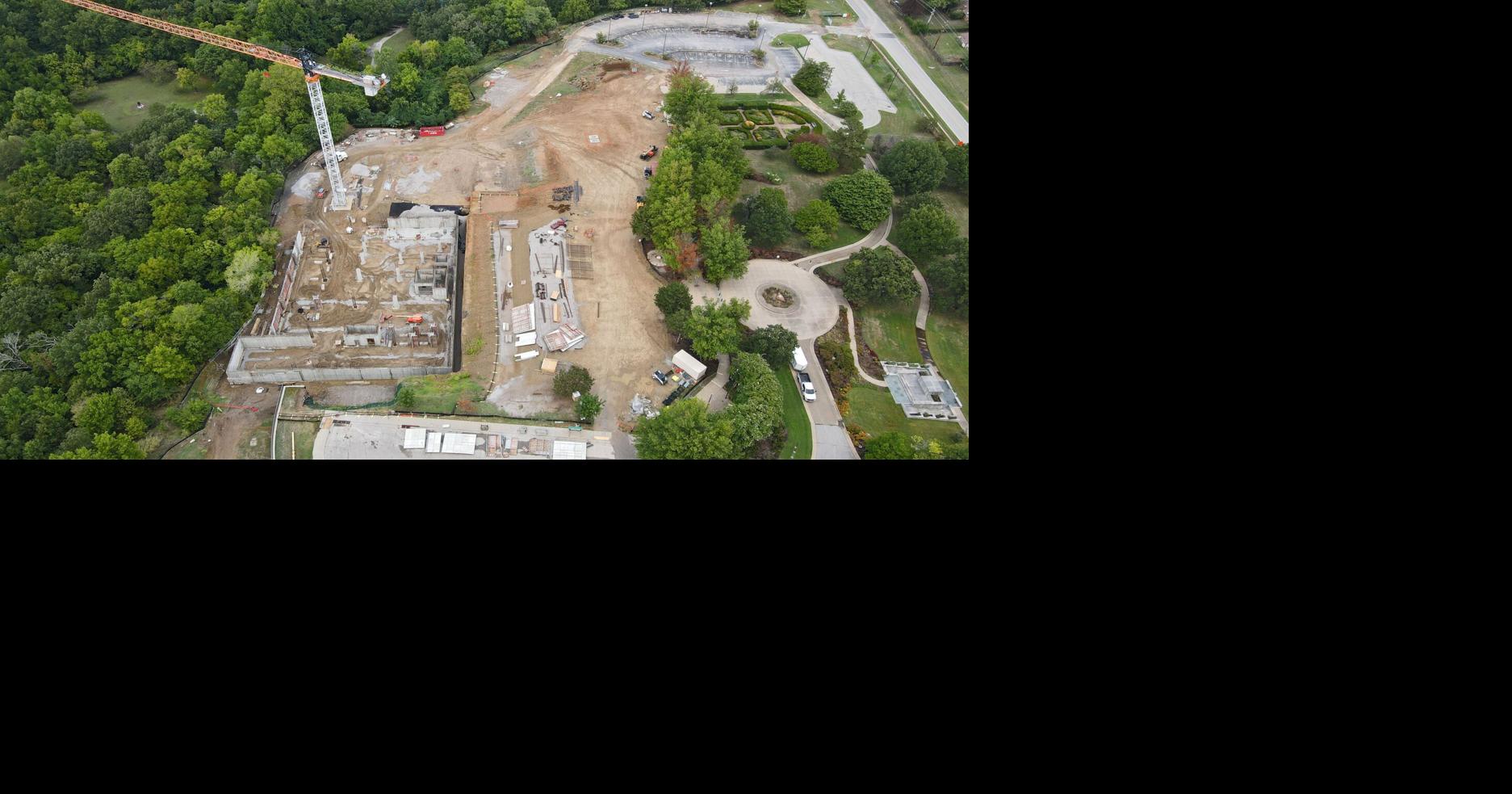Tulsa's new Gilcrease Museum is beginning to take shape