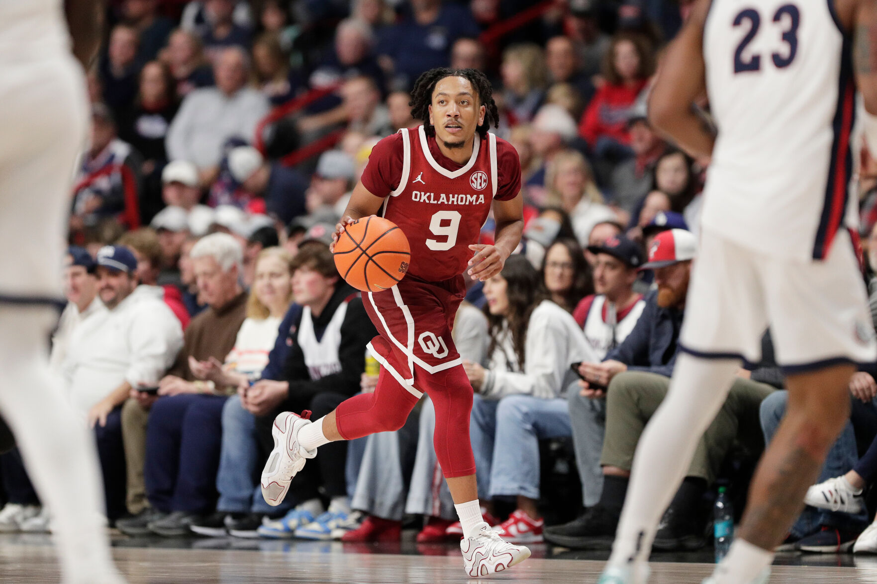 OU men's basketball: Sooners lose 83-76 at Texas A&M Aggies