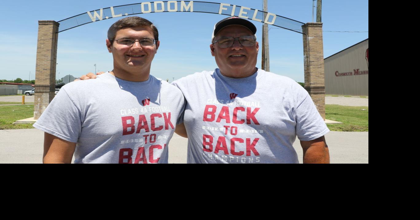 Wagoner grandfather and grandson bring home W.L. Odom award 46 years apart