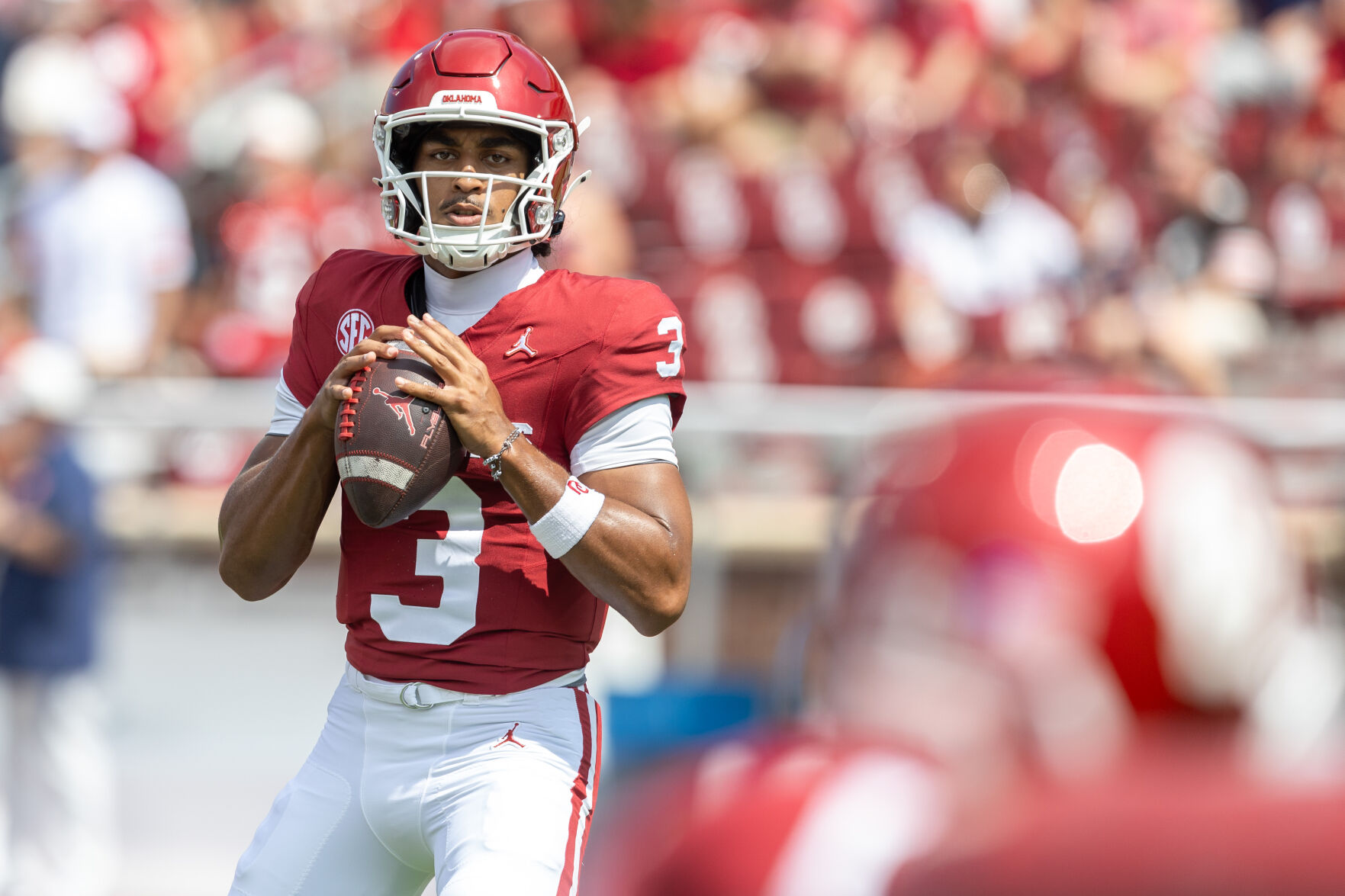 Why OU has full confidence in Michael Hawkins Jr. as its QB