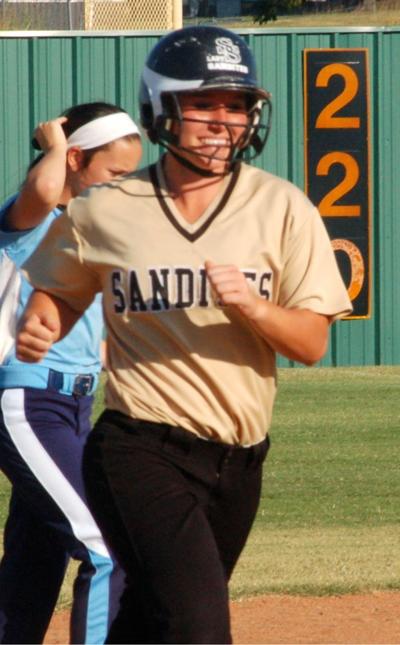 Lady Sandites roll past Bartlesville in softball