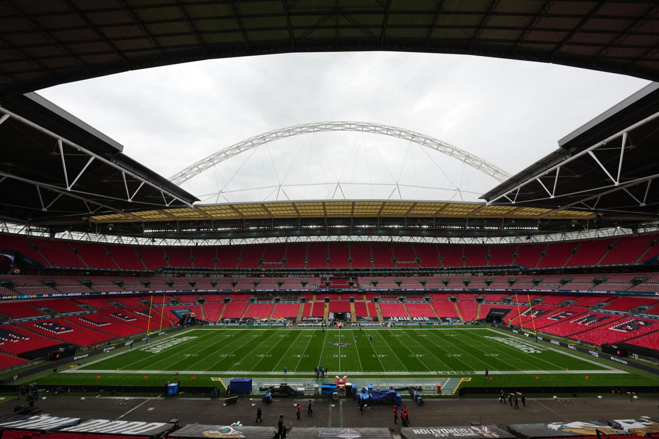 Oct 19, 2025; London, United Kingdom; A general overall view of Wembley ...