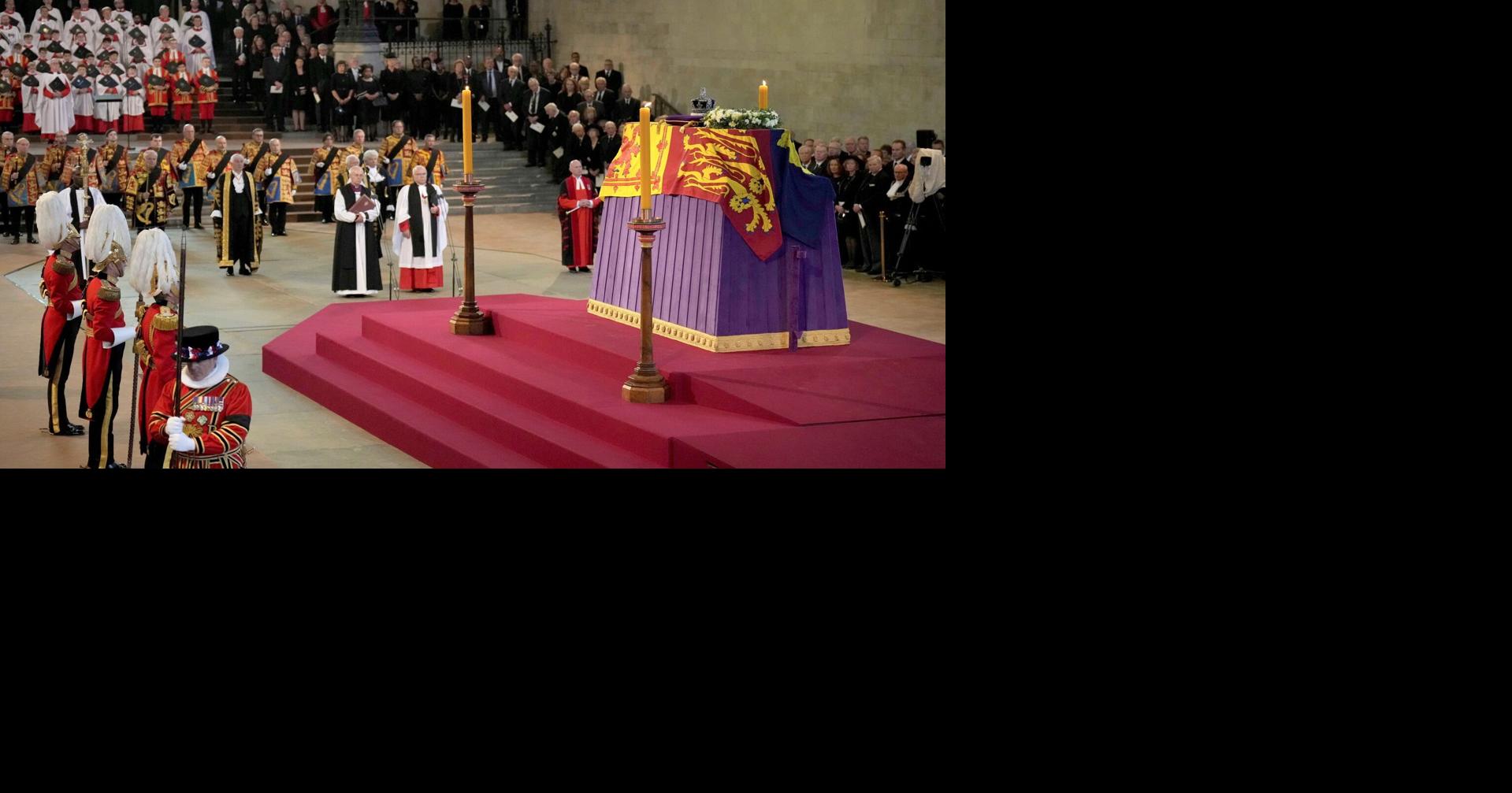 Queen Elizabeth II lies in state after solemn procession. Live coverage ...