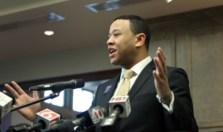 A historic feel as T.W. Shannon announces a run for the United States ...