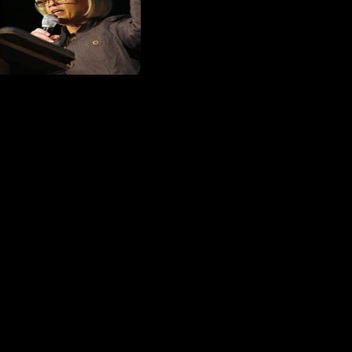 The Rev. Sharon Daugherty leads on