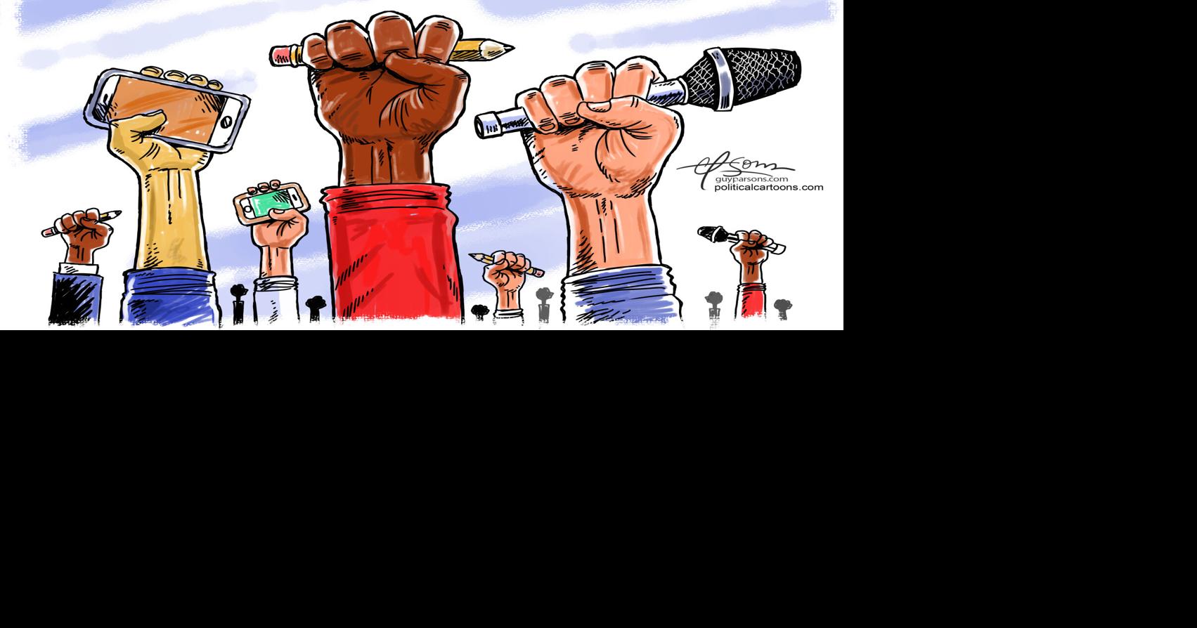 Cartoon: Freedom of the Press