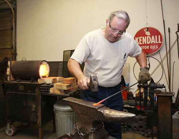 Men of steel: Father-son metalworkers forge ahead