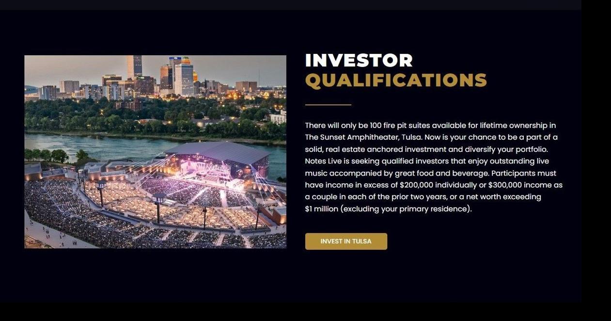 Music venue company eyes sites for amphitheater in Tulsa