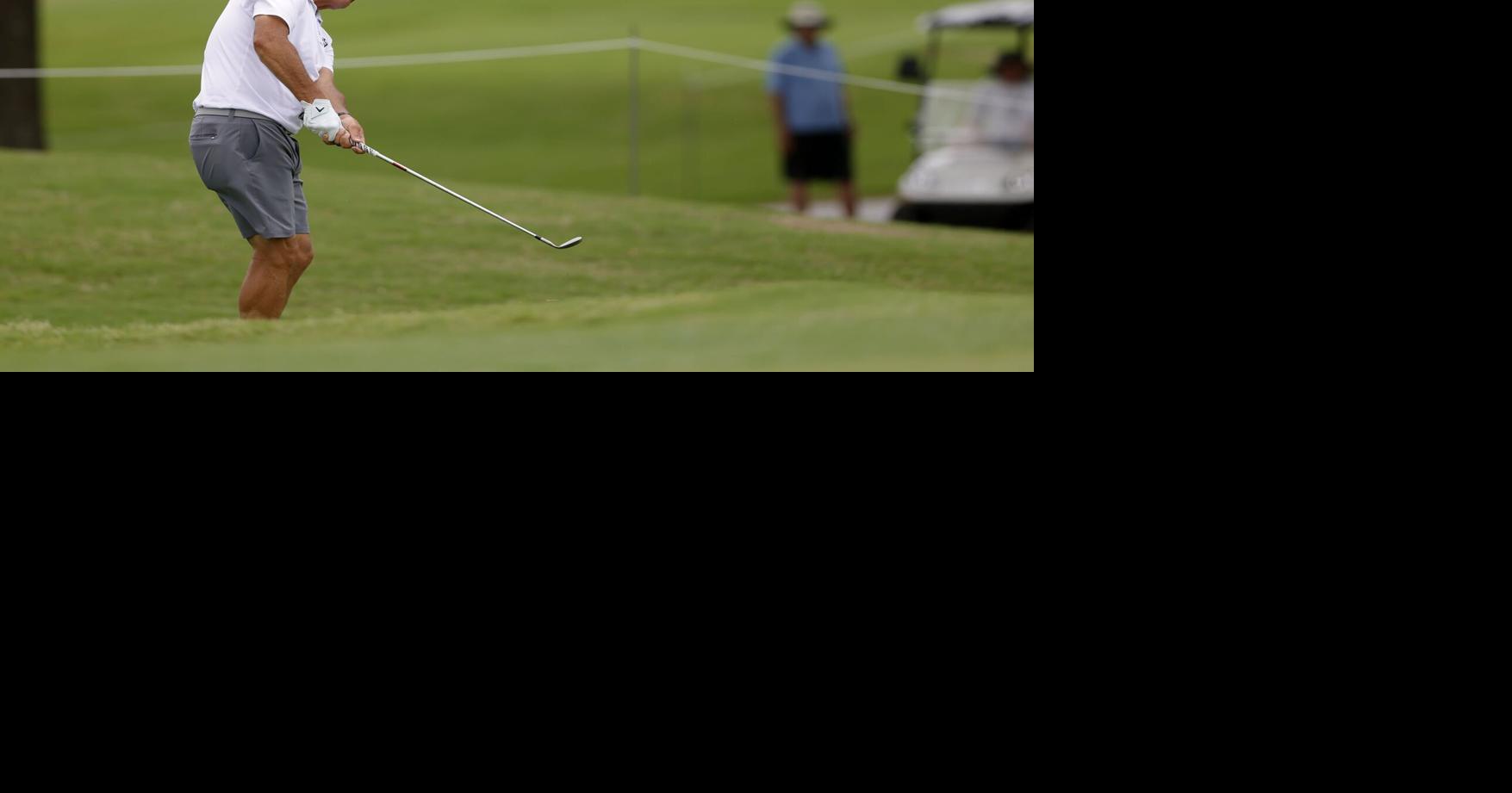 Photos: Golfers practice for LIV Golf Tulsa