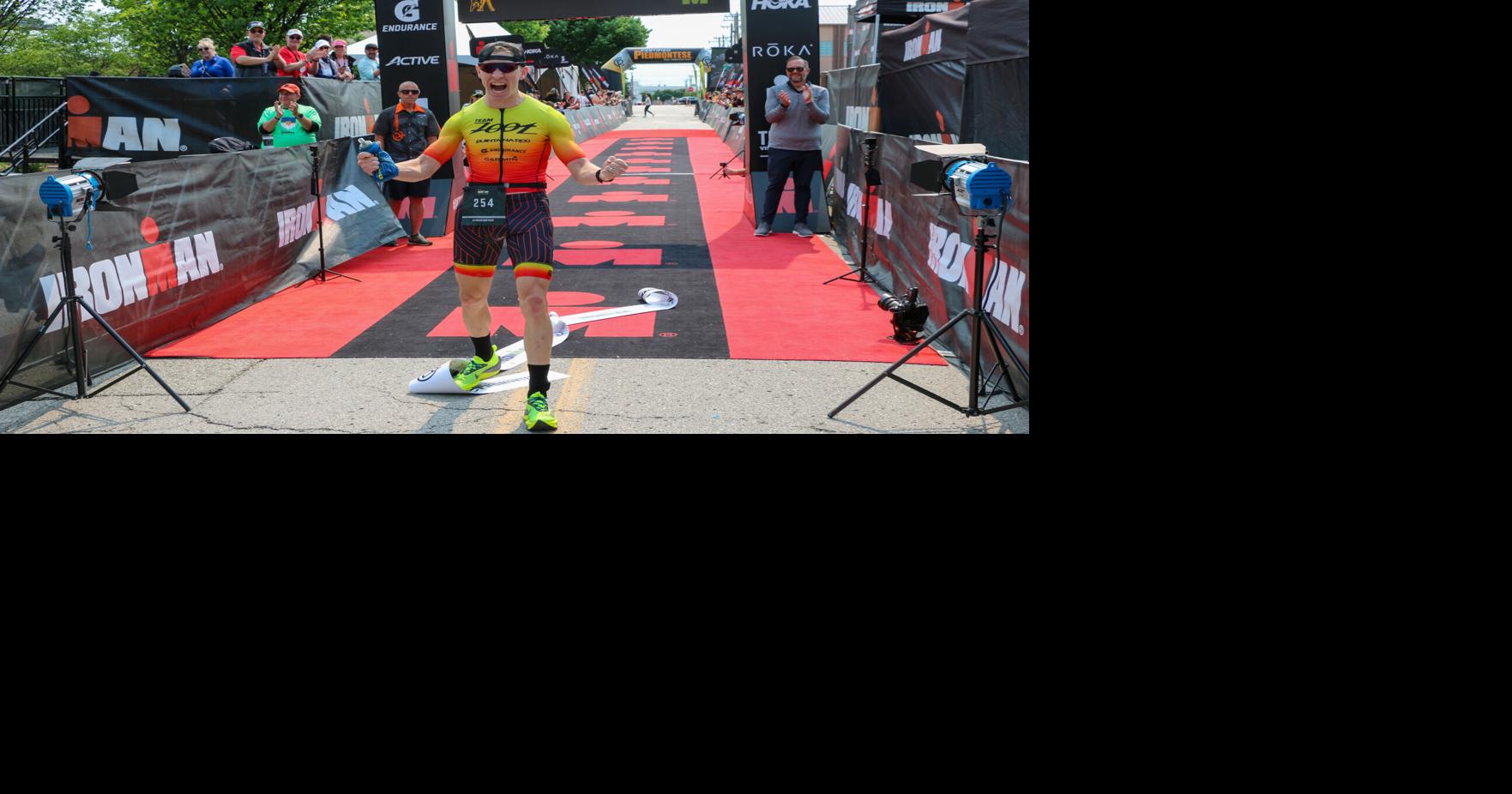 Tulsan Sam Carr wins 2022 Ironman Tulsa as first-time competitor
