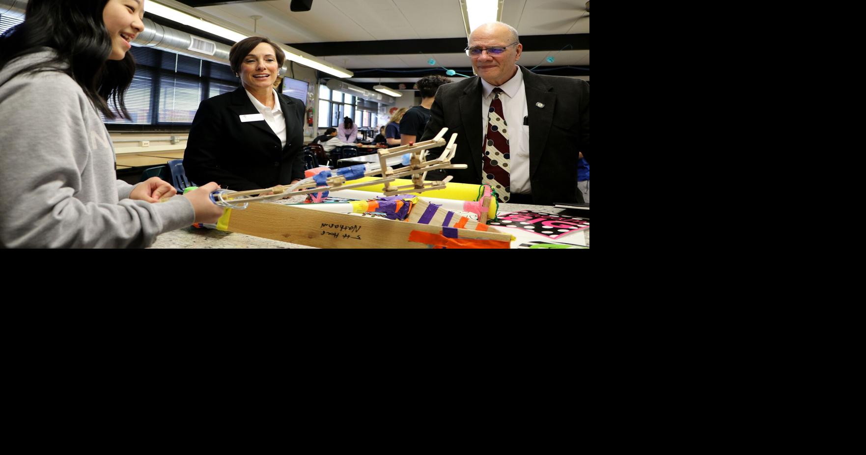 Photos: Sen. Dana Prieto tours sites across Owasso Public Schools