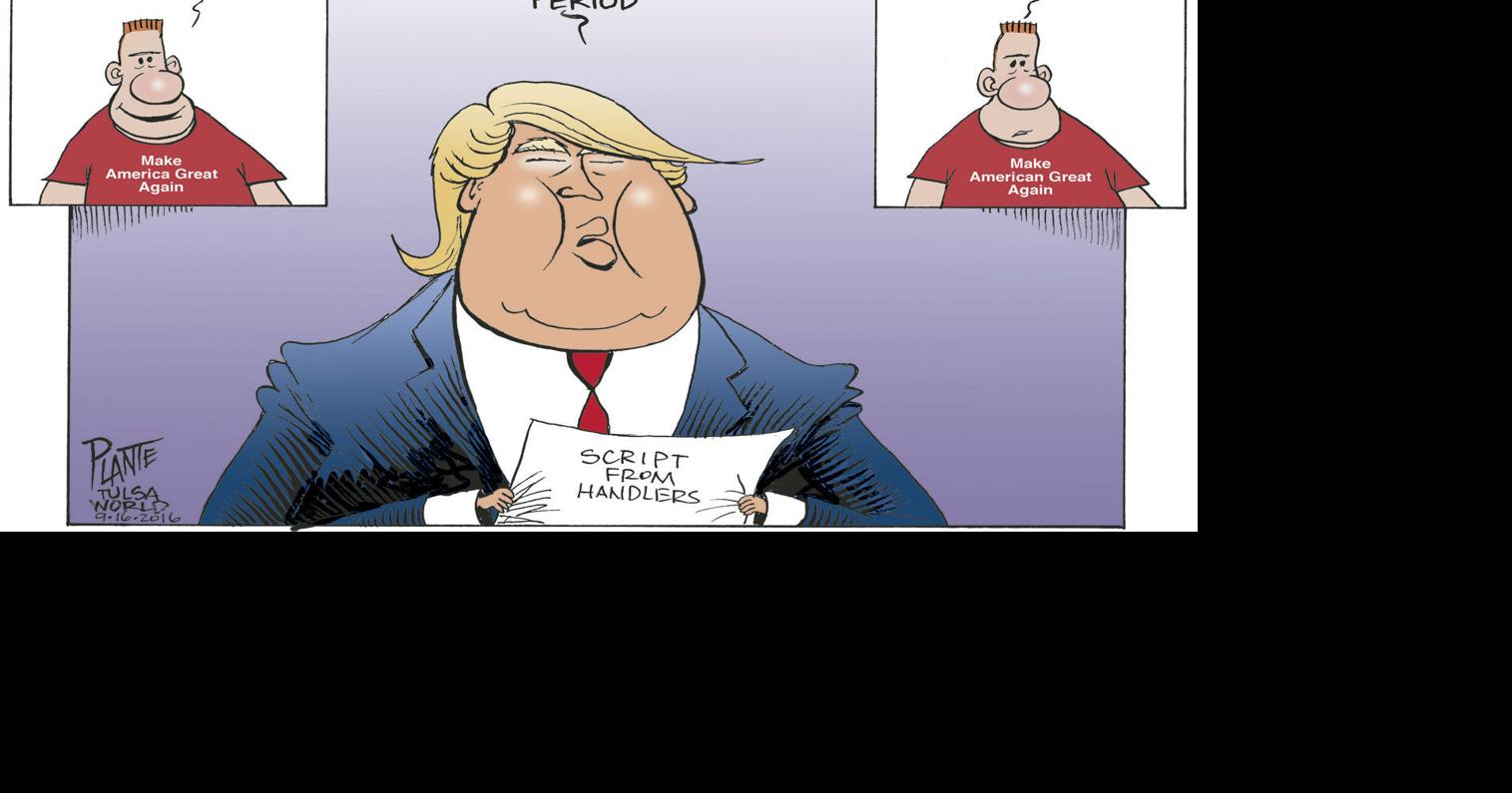 Bruce Plante Cartoon Trump The Birther