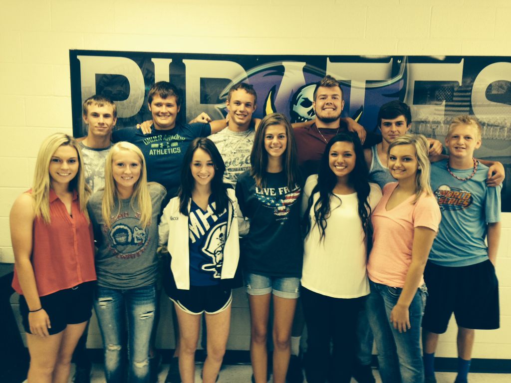 MHS Homecoming Court 2014