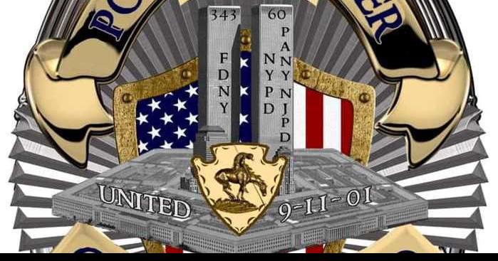 Owasso PD releases new badge design commemorating 9/11 terrorist attacks