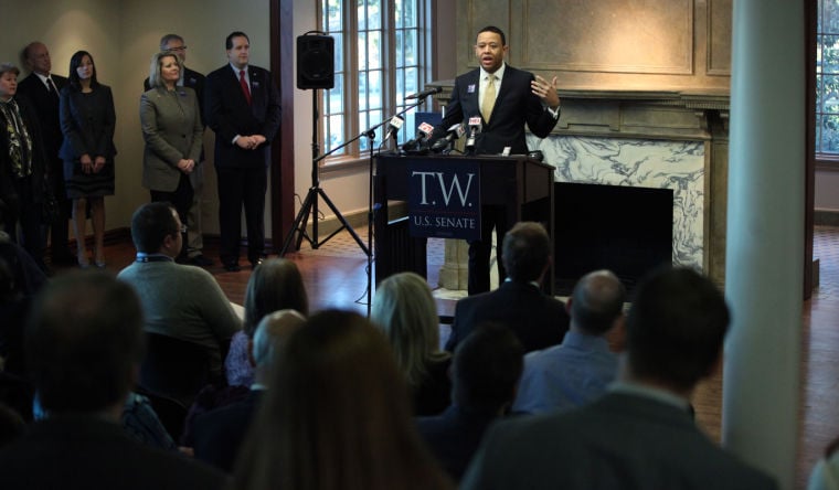 A historic feel as T.W. Shannon announces a run for the United States ...