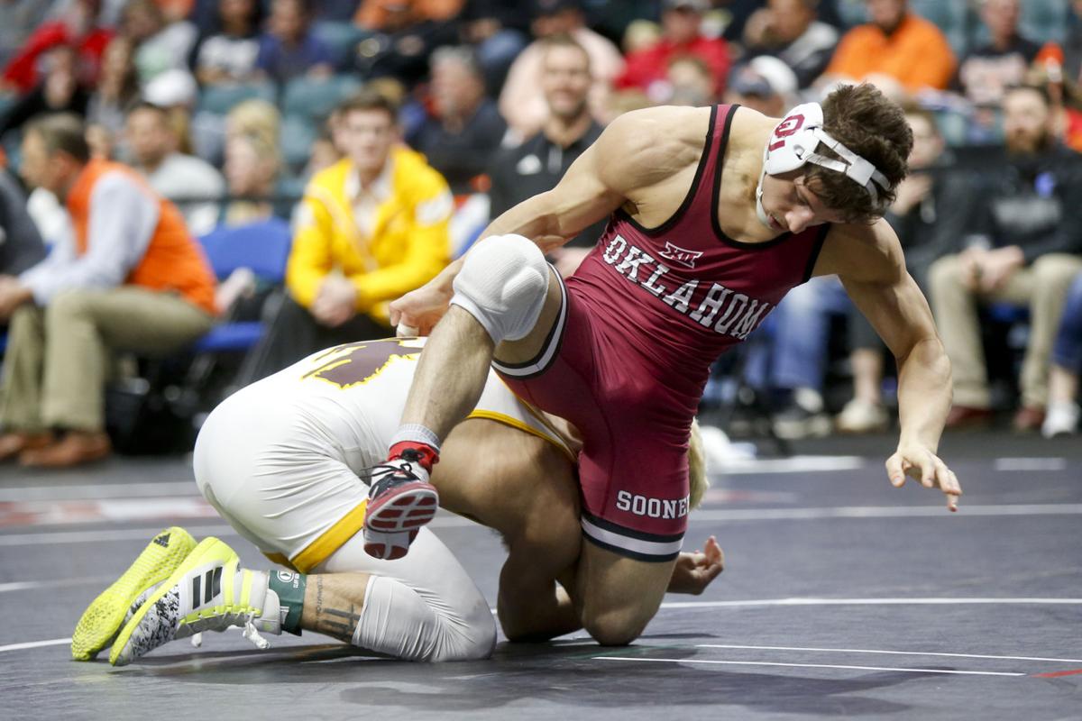 Throwback Tulsa Bok Center Hosts Big 12 Wrestling Championships For